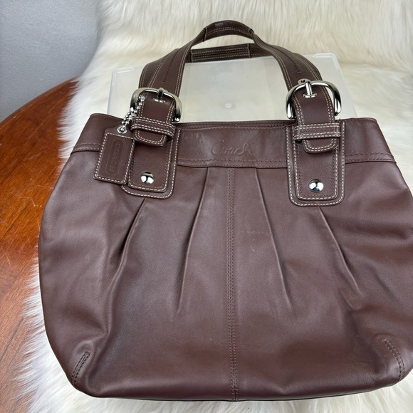 Coach | Bags | Coach Soho Brown Leather Shoulder Tote Bag | Poshmark